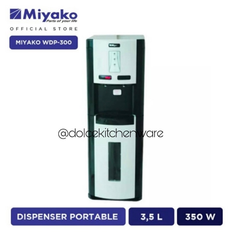 Jual Dispenser Miyako WDP 300 Hot & Normal Galon Bawah | Shopee Indonesia