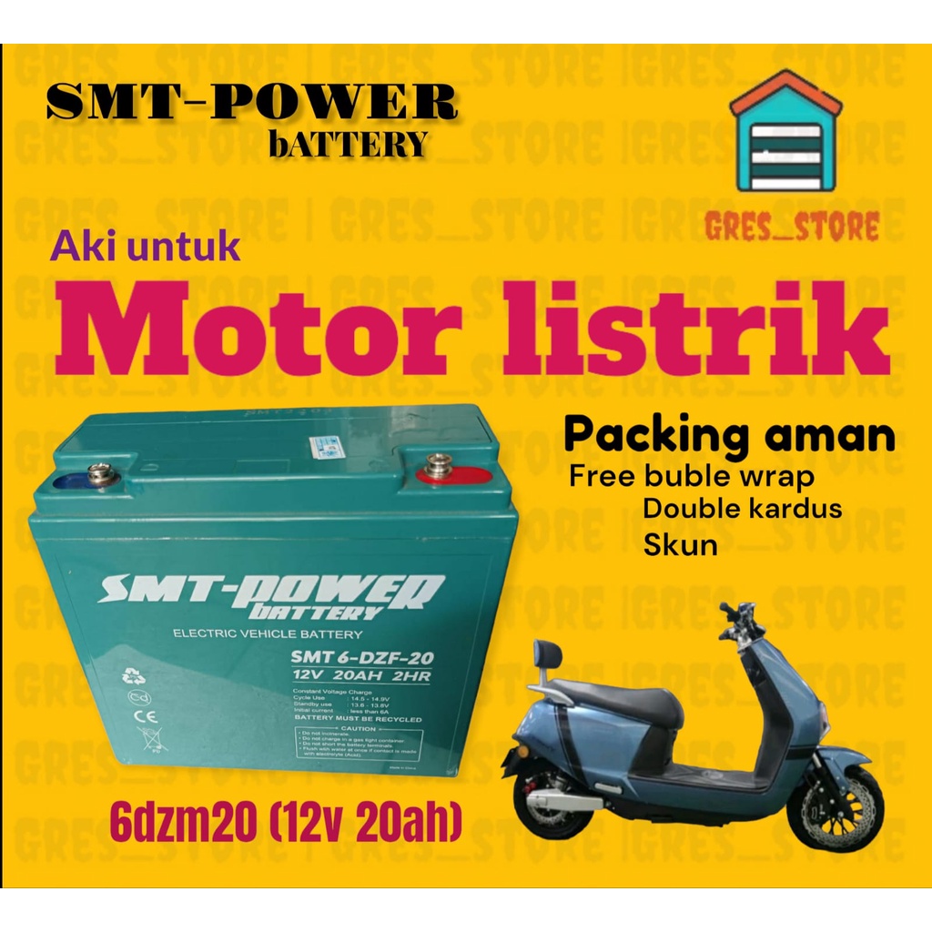 Jual Electric bicycle dry battery Battery SMT Power 12V 20AH Selis u ...