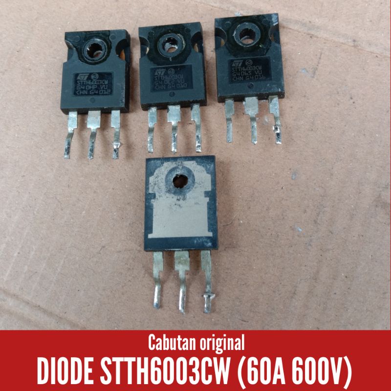 Jual DIODE STTH6003CW (60A 300V) | Shopee Indonesia