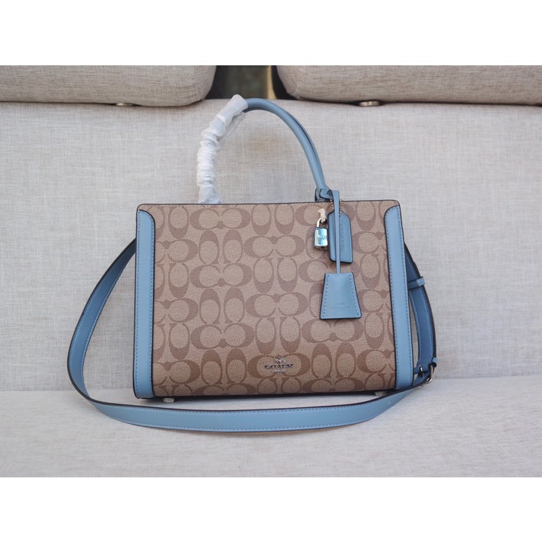 Jual new coach bag women bags crossbody shoulder bags blue 72840 ...