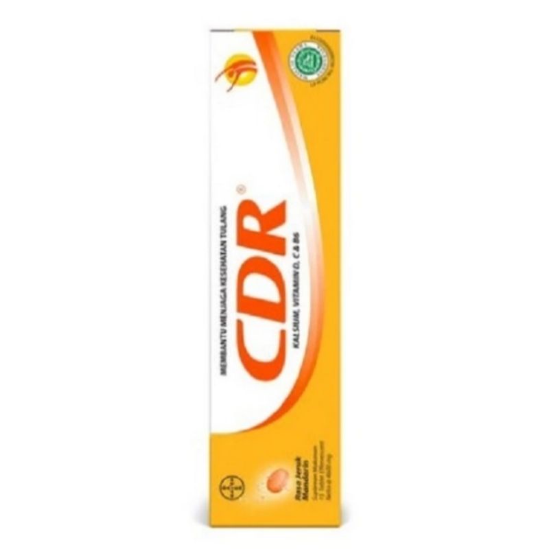 Jual Cdr Rasa Jeruk Mandarin 10 Tablet Effervescent Multivitamin ...