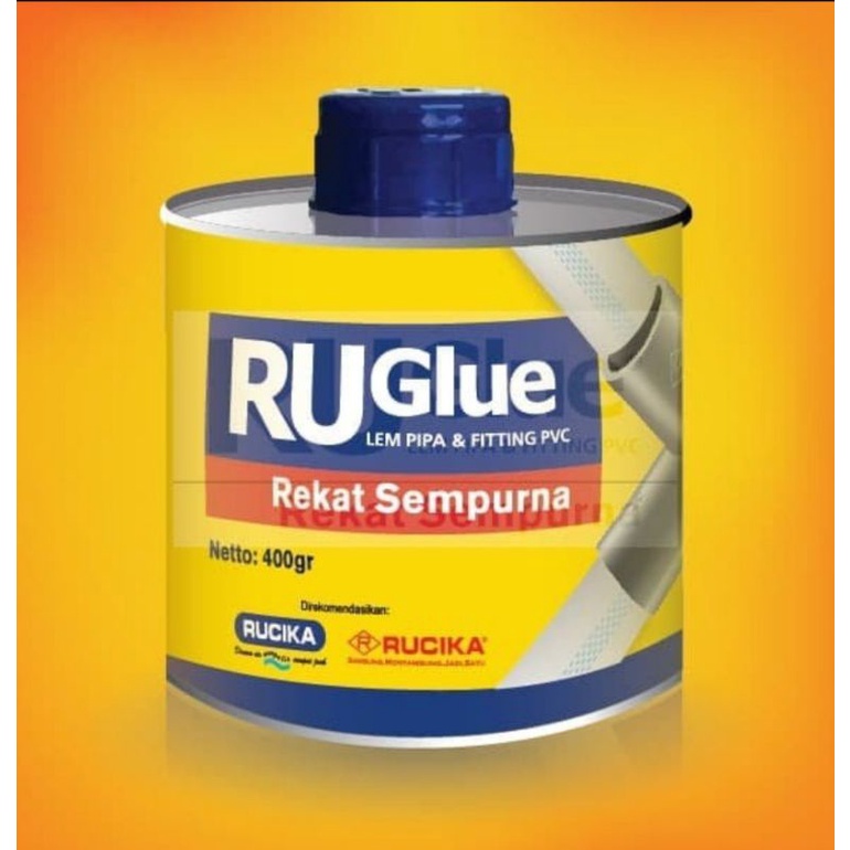 Jual Lem Pipa Rucika RuGlue 400gram / Lem Rucika / Lem Pipa / Lem Cair ...