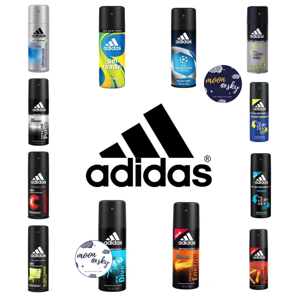 Jual Adidas Body Spray 150ml | Shopee Indonesia