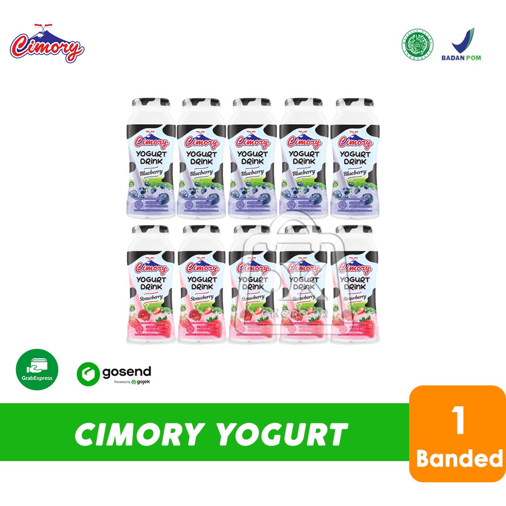 Jual Cimory Yogurt Drink Botol Mini 1 Banded (KHUSUS INSTANT) | Shopee Indonesia