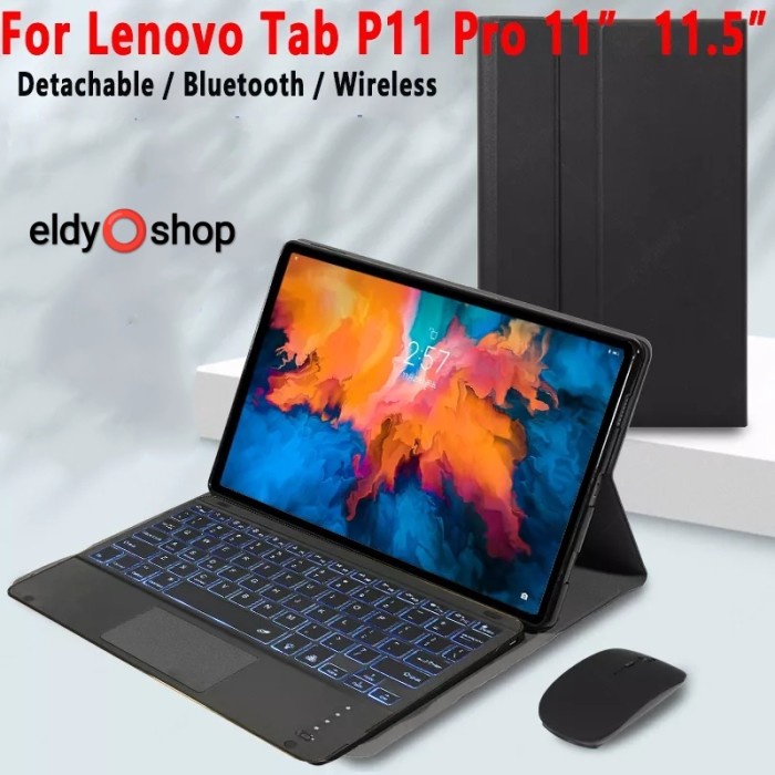 Jual Keyboard Case Keyboard For Lenovo Tab P11/Xiaoxin Pad/ Xiaoxin Pad ...