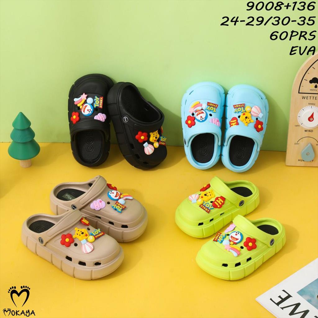 Jual Sandal Crocs Let Bakpao Kodok Anak Cewek Baim Fuji Mainan Jibbitz ...