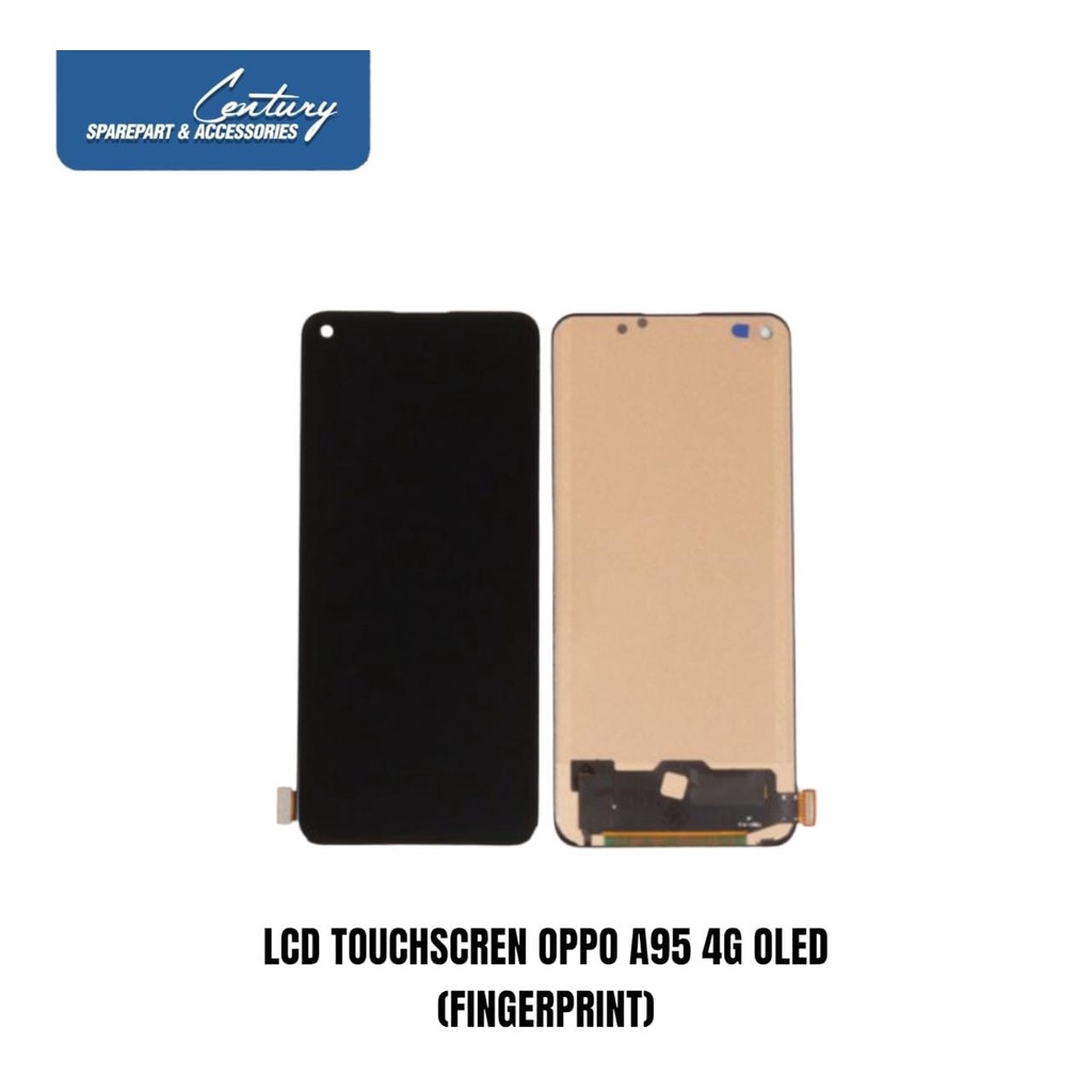 Jual LCD TOUCHCSCREN OPPO A95 4G OLED BLACK (FINGERPRINT) | Shopee ...