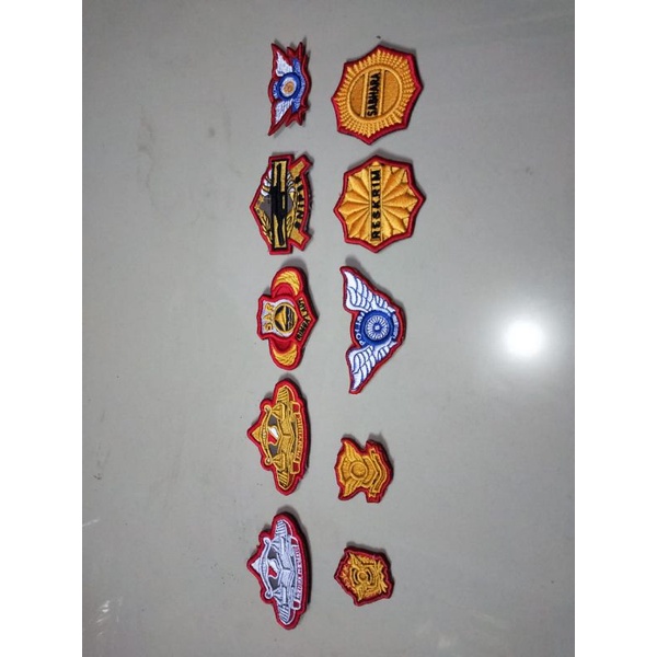 Jual Bordiran pin Timbul Bordiran Lantas Dan Lainnya | Shopee Indonesia