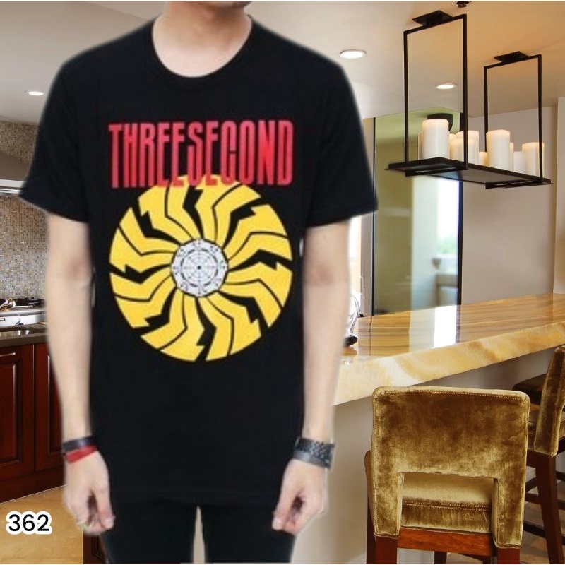Jual Trend Baju Kaos Pria Masakini THREE SECOND /model baju t-shirt ...