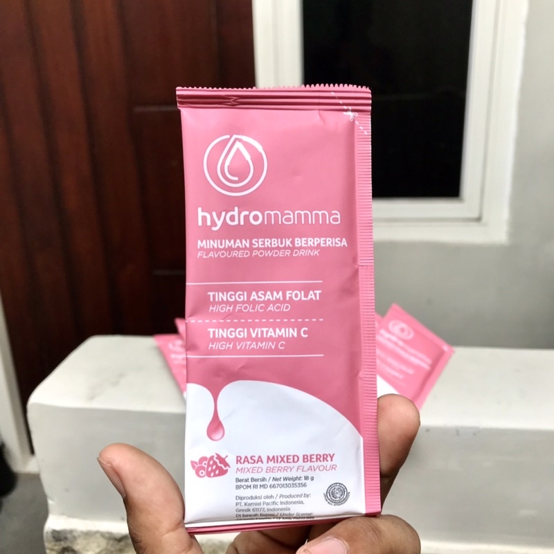Jual Hydromamma Mixberry minuman tinggi asam folat dan vit C | Shopee ...