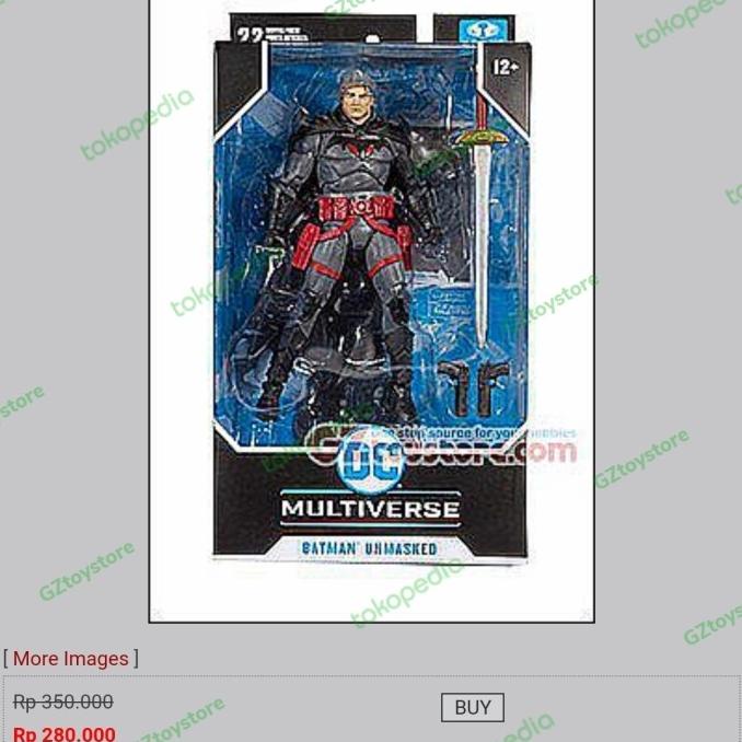 Jual McFarlane DC Multiverse Batman Flashpoint Unmasked Thomas Wayne ...