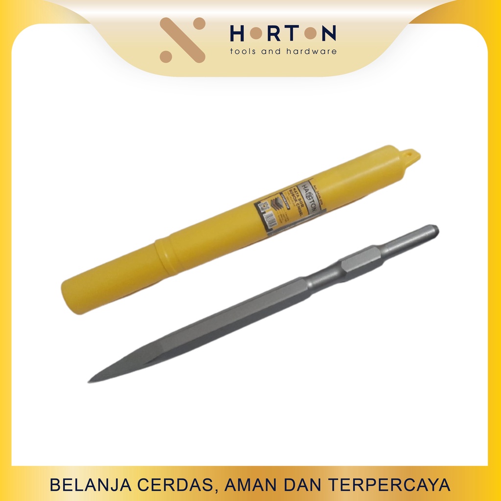 Jual HASSTON Mata Bor Pahat Bobok Tembok / Mata Bor Chisel Hex 17 Flat | Shopee Indonesia