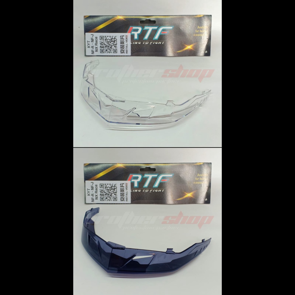 Jual spoiler 3D helm kyt NFR NX RACE NFJ merk rtf | Shopee Indonesia