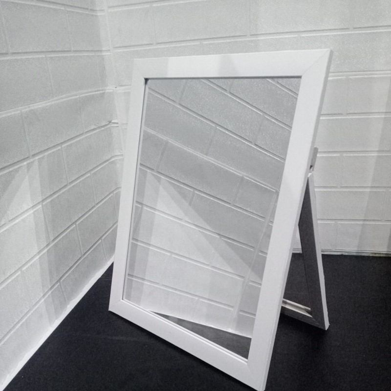 Jual Standing mirror mini kaca cermin makeup 45 X 35 Promo | Shopee ...