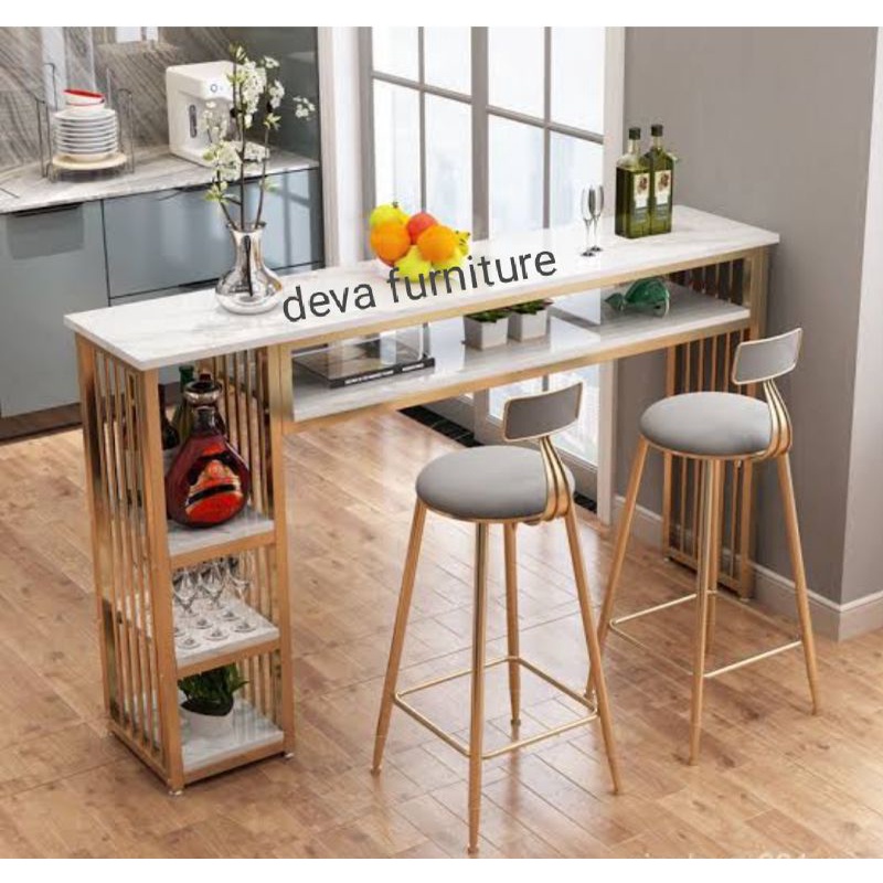 Jual Set Meja Bar | Dinning Table | Shopee Indonesia