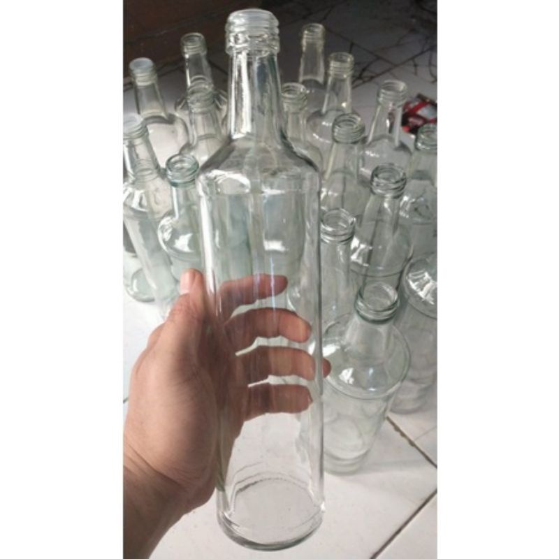 Jual botol kaca marjan besar uk.750ml | Shopee Indonesia