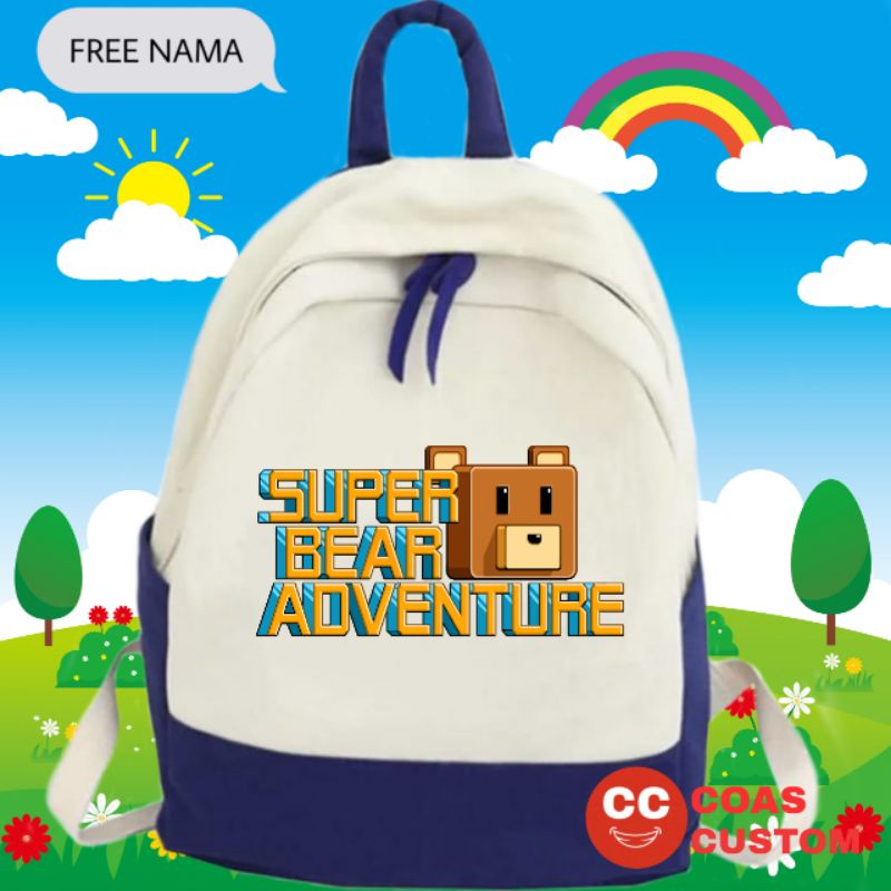Jual TAS SUPER BEAR ADVENTURE TAS RANSEL ANAK SEKOLAH | Shopee Indonesia