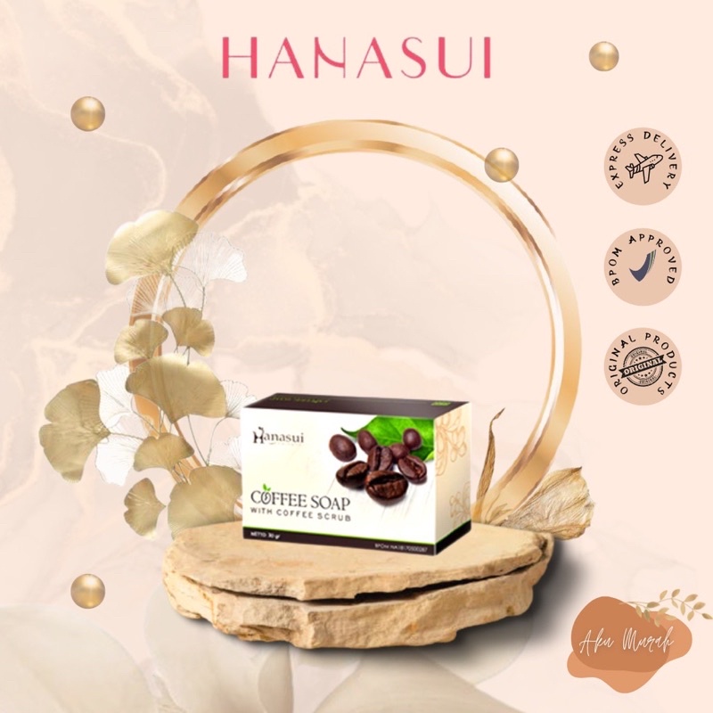 Jual Hanasui Coffee Soap / Sabun Kopi with Coffee Scrub / 30gr ...