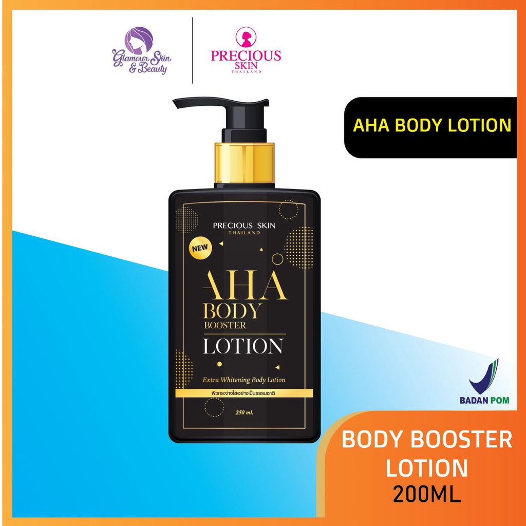 Jual Precious Skin Thailand AHA Mimi Body Booster Extra Whtening Lotion ...