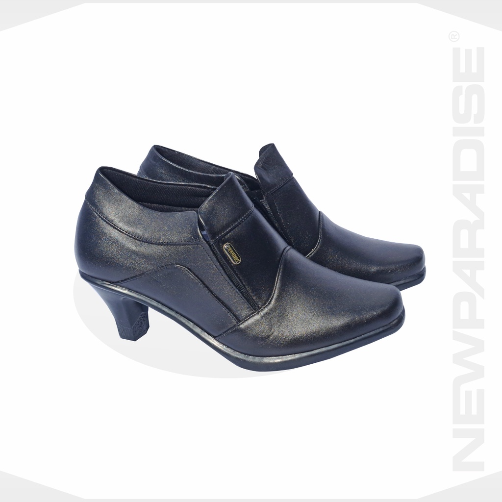 Jual Newparadise Sepatu Polwan PDH PDL Security Pantofel Wanita ...