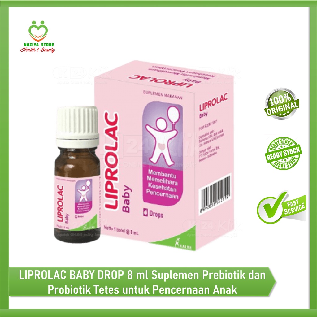 Jual LIPROLAC BABY DROPS 8 ml Suplemen Prebiotik dan Probiotik Tetes ...