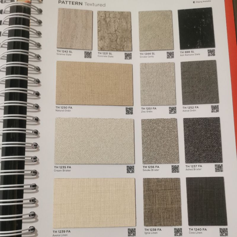 Jual HPL TACO motif textured timbul embos linen tipe FA gojek grab area surabaya | Shopee Indonesia