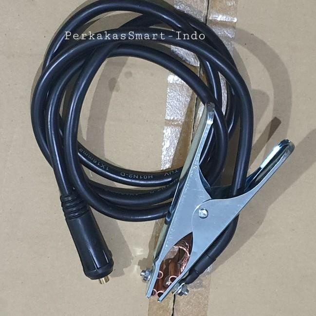 Jual tang masa 300a set kabel 2m/tang massa 200 ampere kabel las 2 meter - 2m | Shopee Indonesia