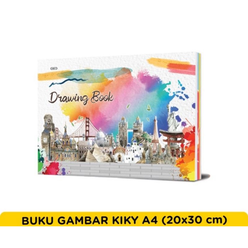 Jual Buku Gambar A4 Kiky Drawing Book A4 10 Lembar | Shopee Indonesia