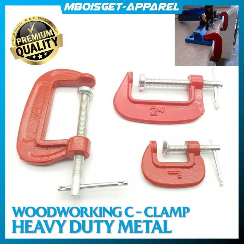 Jual MBOISGET - TOOKIE KLEM C KAYU WOODWORKING PENJEPIT MODEL TYPE C ...