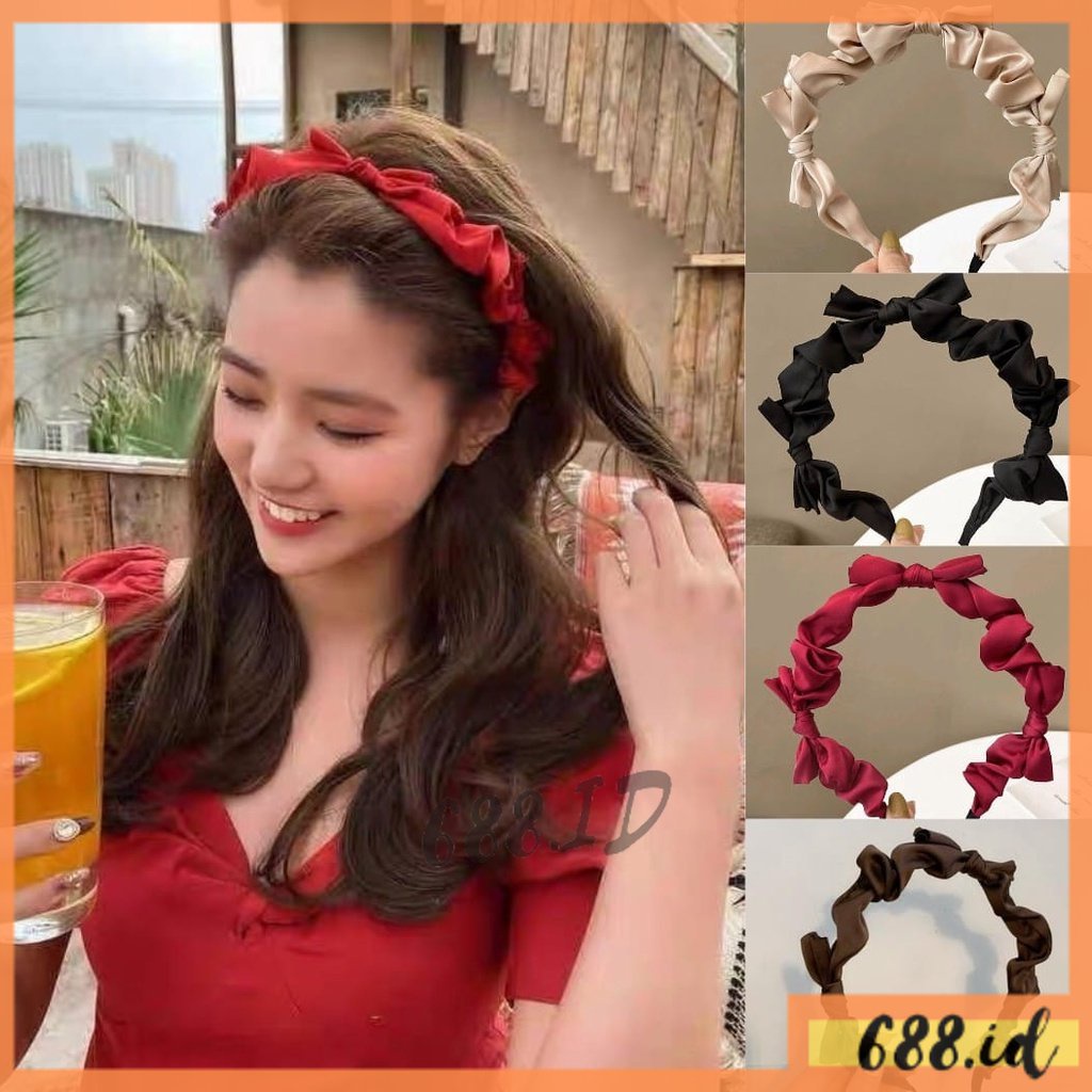 Jual [688.id] Bando Headband Bondu Anak dan Wanita Dewasa Model Pita ...