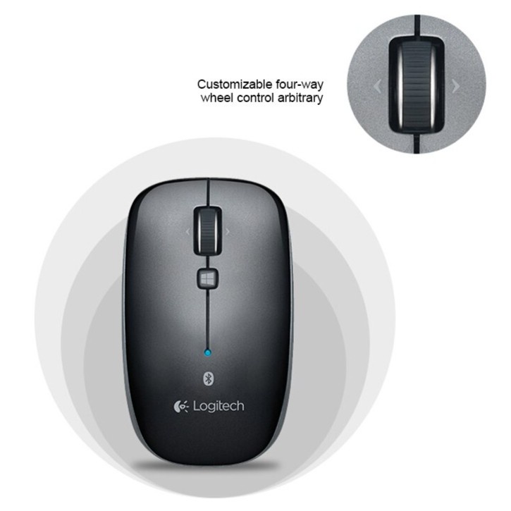 Jual Mouse Logitech M557 Freedom Plus Bluetooth Wireless (Dark Grey ...