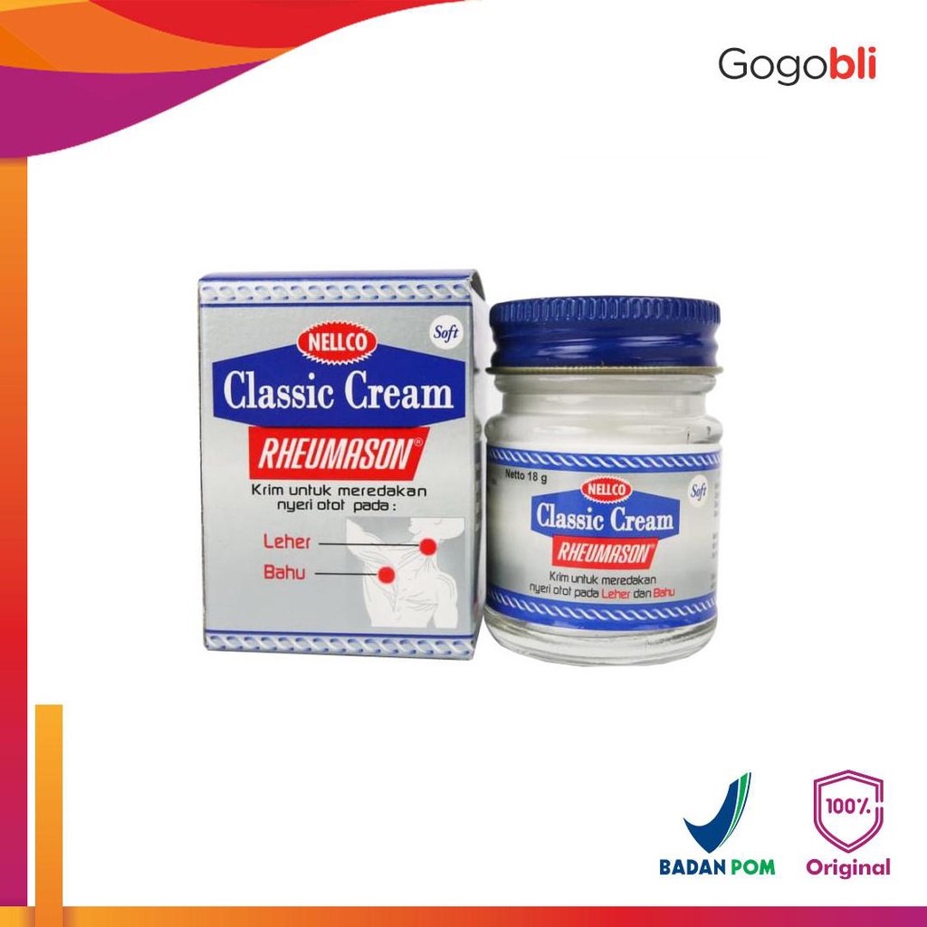 Jual NELLCO Rheumason Classic Cream 18gr | Shopee Indonesia