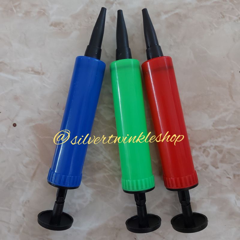 Jual Pompa angin balon tangan manual alat tiup balloon bola pelampung ...