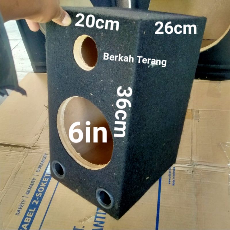 Jual Box Speaker 6inch Box Subwoofer Box Standar 6inch karpet | Shopee ...