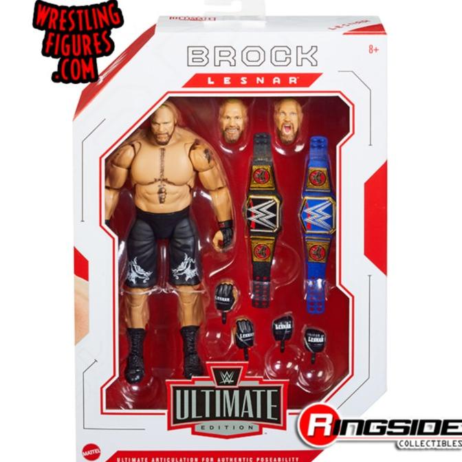 Jual WWE MATTEL ULTIMATE EDITION SERIES 15 BROCK LESNAR | Shopee Indonesia