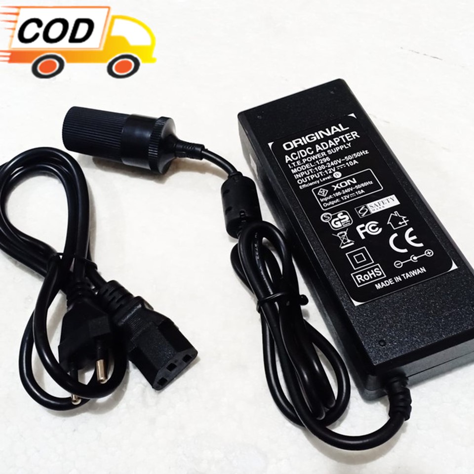 Jual Adaptor Alat Elektrik Mobil 12V ke Listrik Rumah Socket Lighter ...