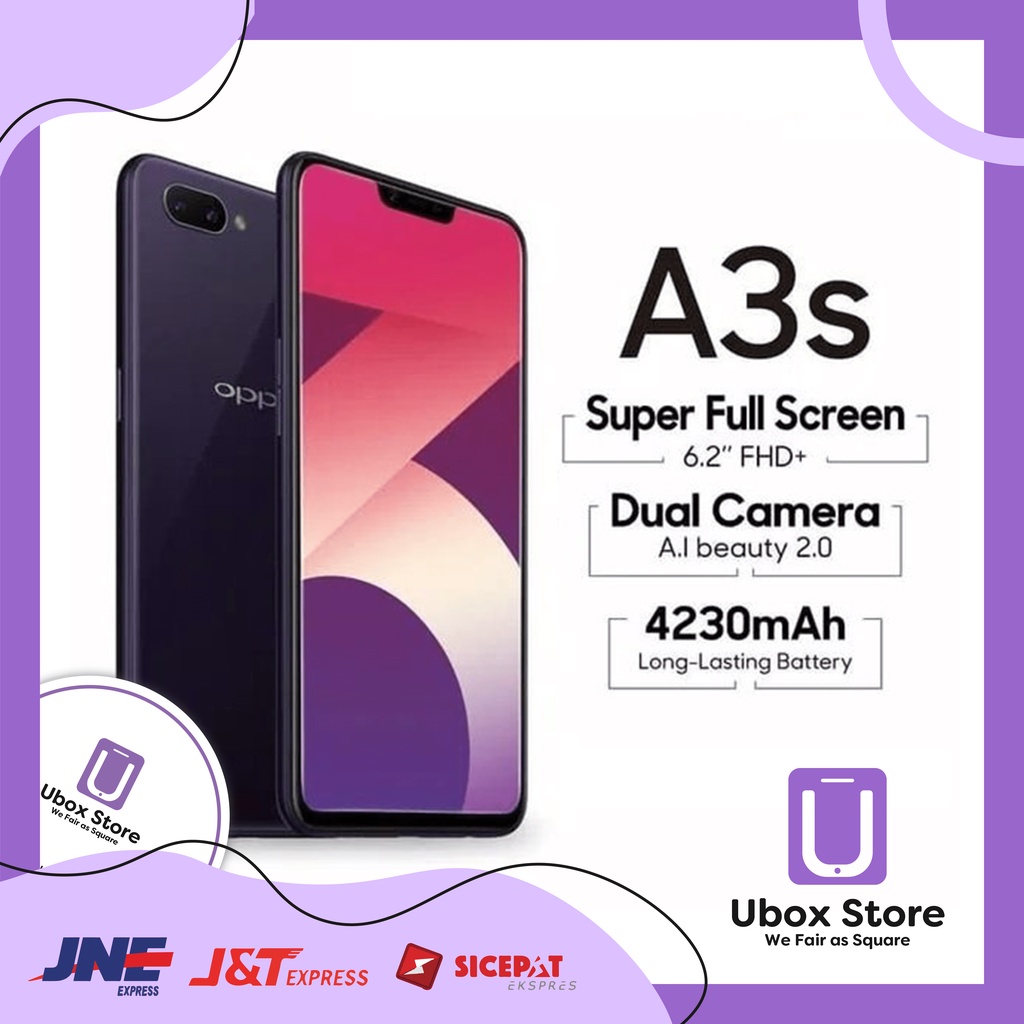Jual Oppo A3S RAM 6/128 GB Garansi 1 Tahun | Shopee Indonesia
