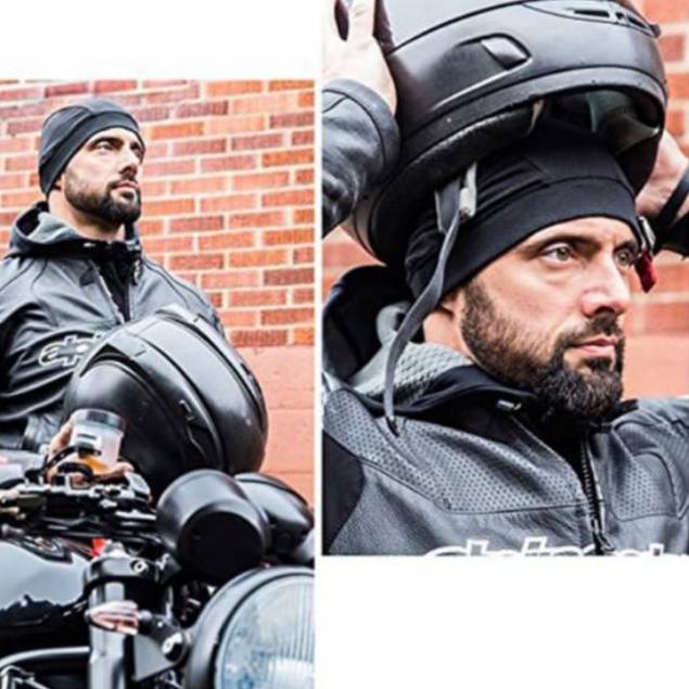 Jual Moisture Wicking Cooling Skull Cap Inner Liner Helmet Dome Cap ...