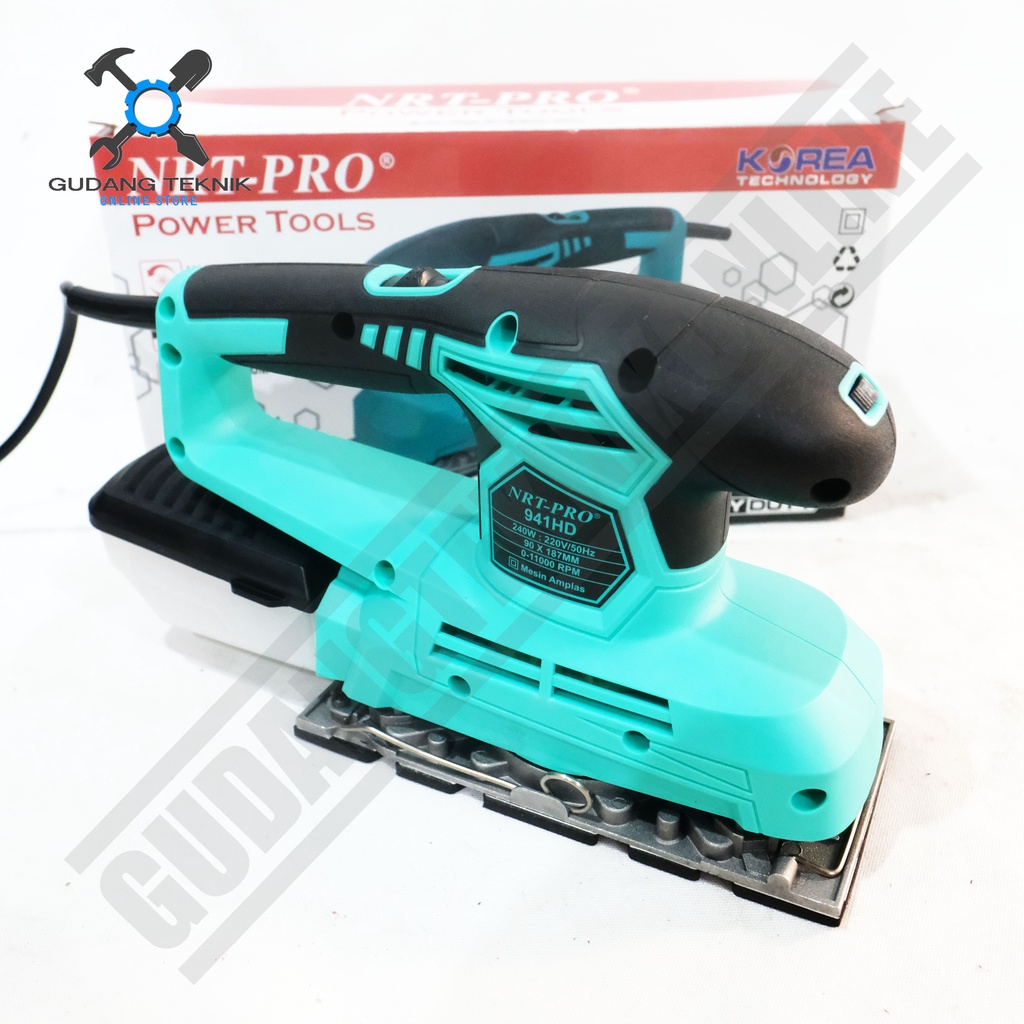 Jual MESIN AMPLAS NRT PRO X MAILTANK 941HD SH127 / Mesin Palm Sander Elektrik 941 127 ...