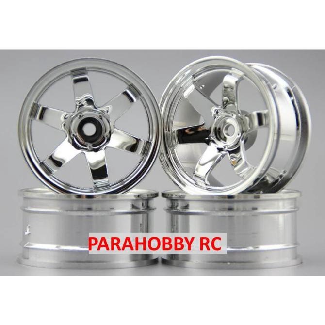 Jual Velg Rc Palang 6 Offset 6Mm 1/10 Touring&Drift Wheel Rim W6Sc ...