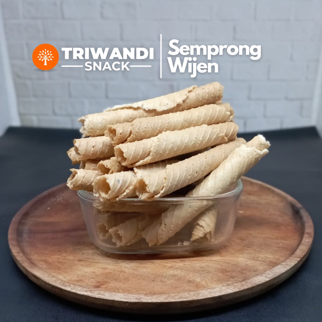 Jual Kue Semprong wijen 100 - 250gr TRIWANDI SNACK oleh oleh bandung ...