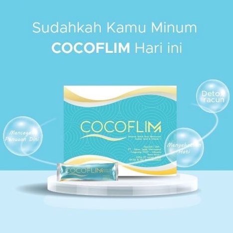 Jual COCOFLIM 1 Box 15 Pcs Minuman Serbuk Fiber Rasa Blackcurrant Diet ...