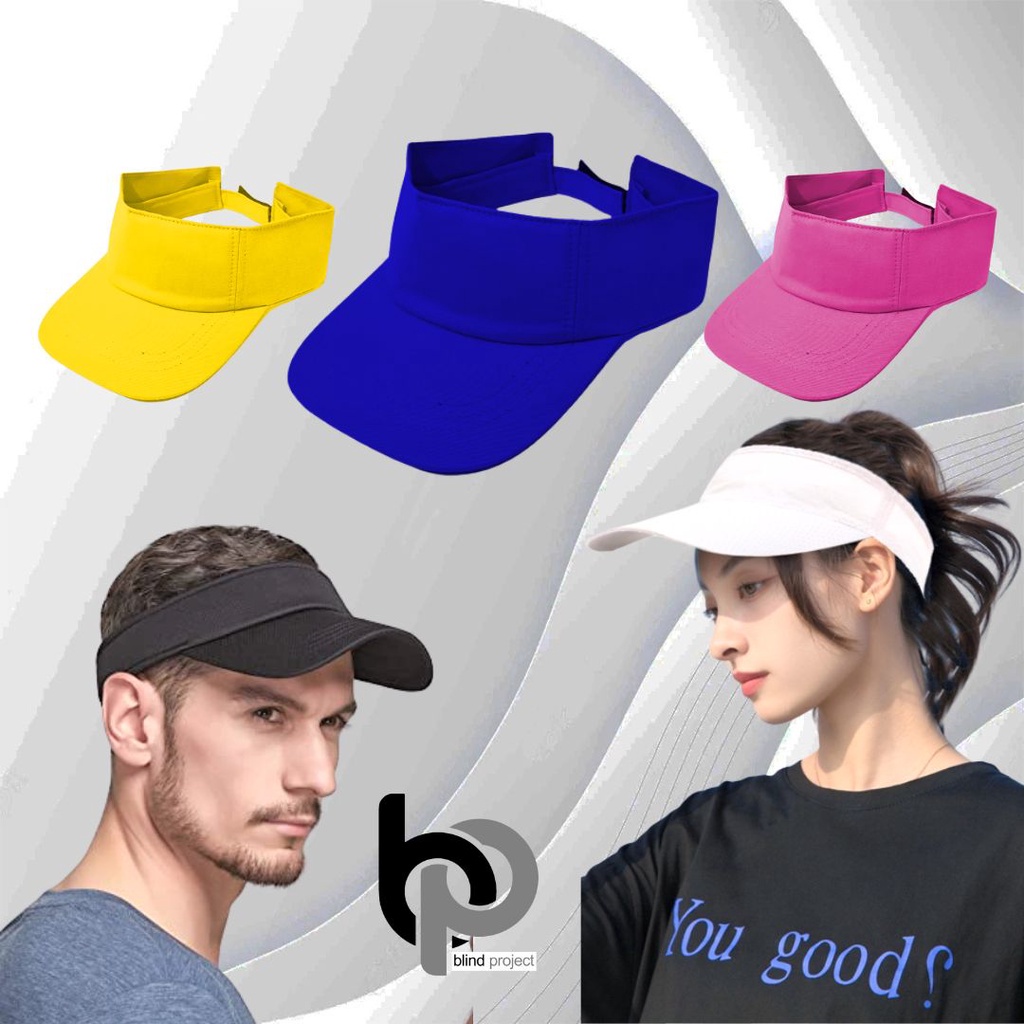Jual Topi Olahraga Senam Golf Zumba Tenis Pria Wanita Polos | Shopee ...
