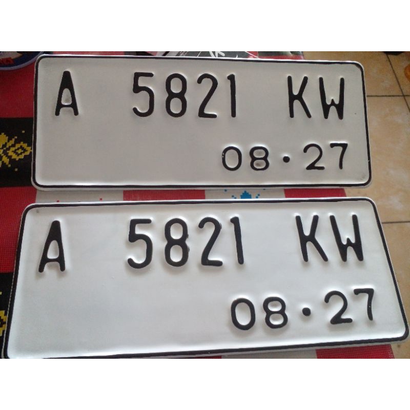 Jual plat nomor motor standar | Shopee Indonesia