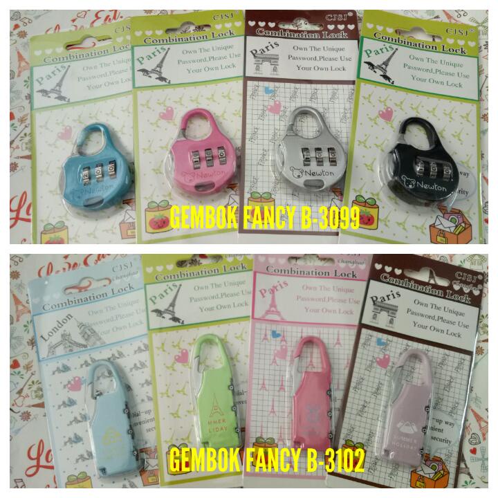 Jual Gembok Pin Angka Kecil Koper Pin Password Angka Nomer (25mm ...