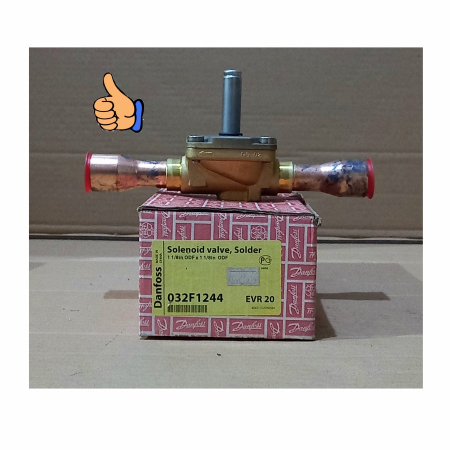 Jual Solenoid Valve Danfoss EVR - 20 032F1244 1 1/8 Inch | Shopee Indonesia