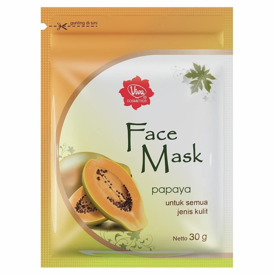 Jual ORIGINAL VIva Face Mask Masker Wajah Sachet 30 Gr | Shopee Indonesia