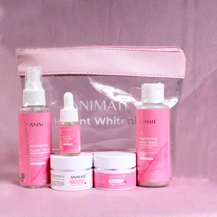 Jual Paket Animate Instant Whitening Series 5in1 Original | Shopee ...