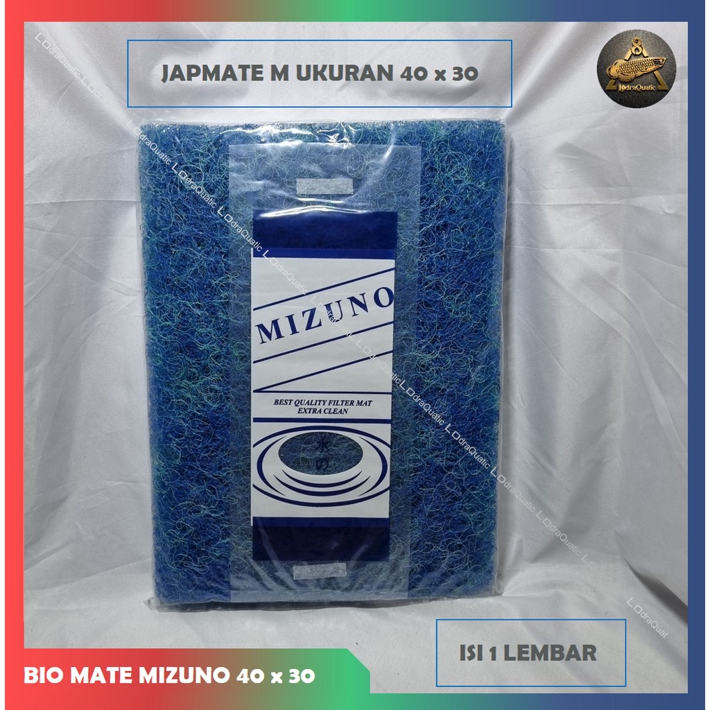 Jual MIZUNO JAPMAT FILTER ORIGINAL 40CM X 30CM MEDIA FILTER KOLAM DAN ...