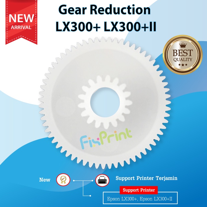 Jual Gear Reduction LX300+ LX300+II Kombinasi Gear Set Mekanik Printer ...